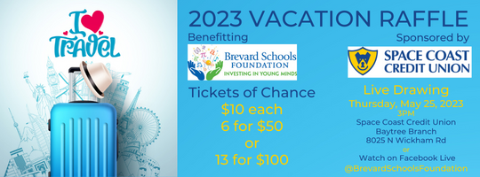Spring 2023 Raffle Website Image - Brevard Schools Foundation | FL